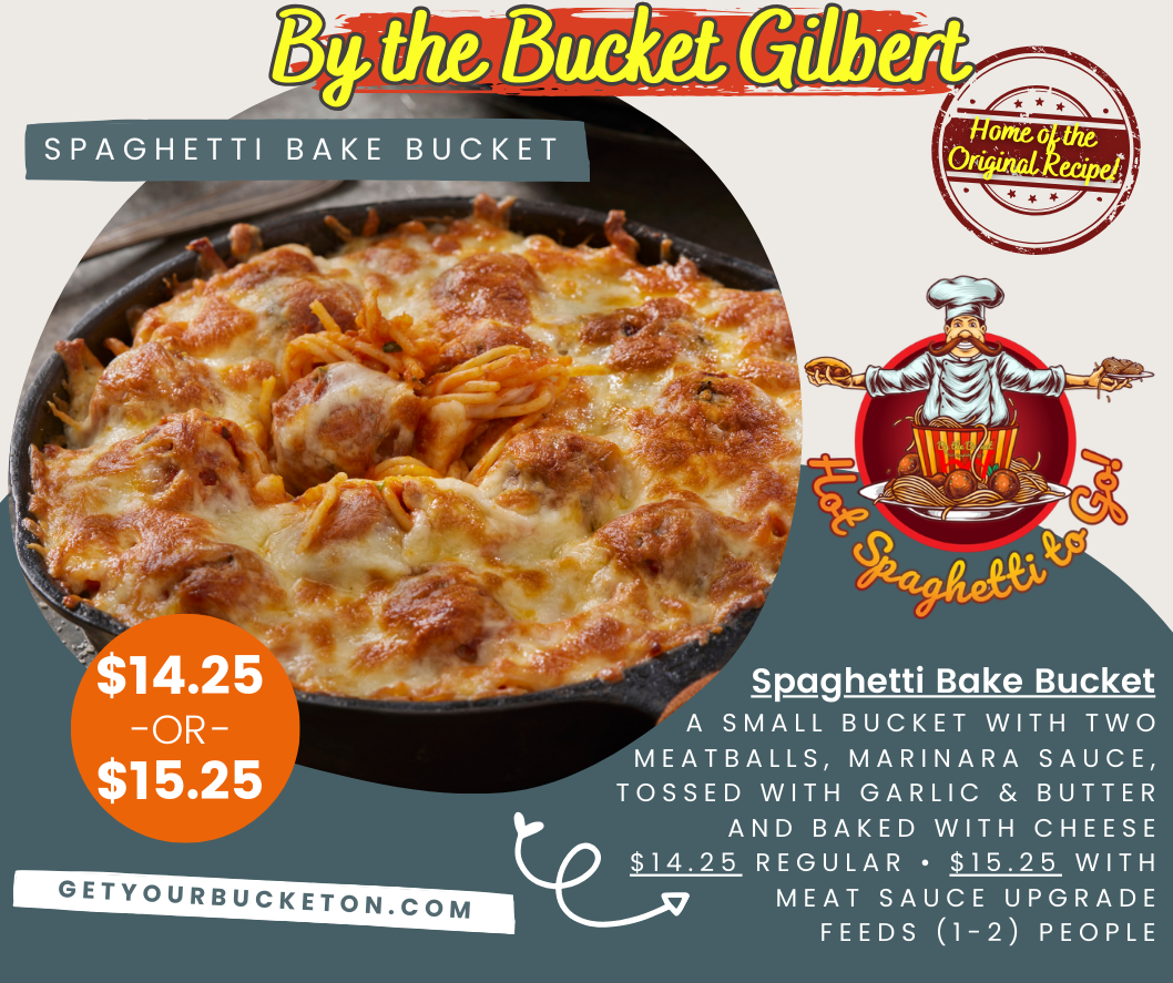 Spaghetti Bake Bucket & Cookie - Every Day Special | Order online